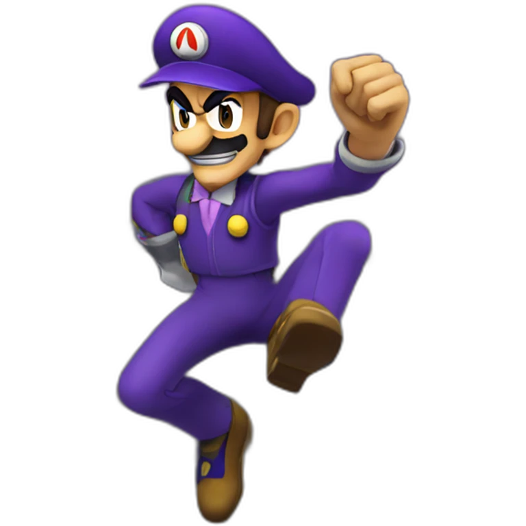 waluigi storming the capital emoji | AI Emoji Generator