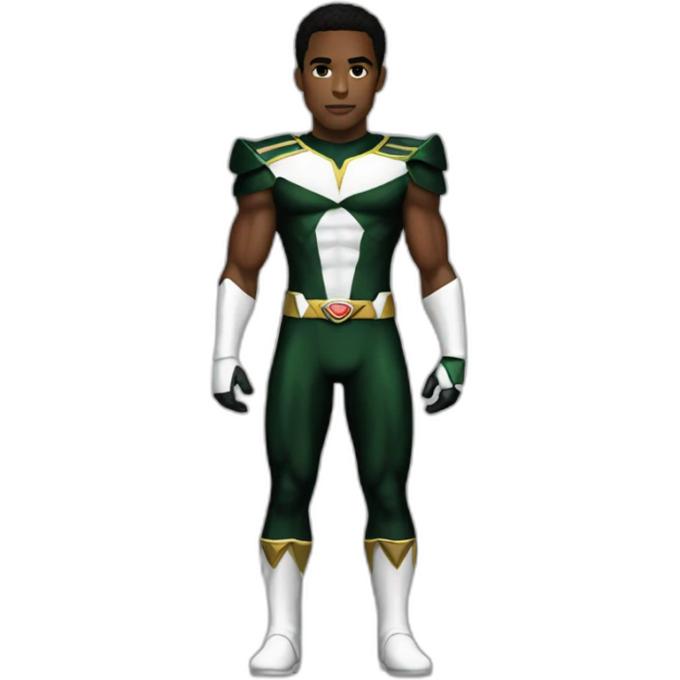 black power ranger full body emoji | AI Emoji Generator