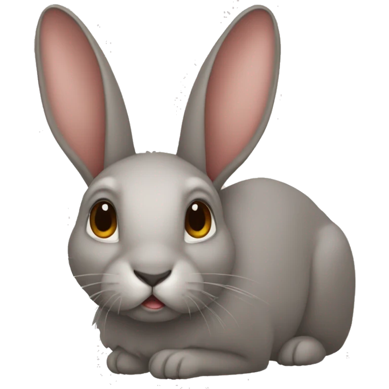 Conejo con ojos de marciano emoji | AI Emoji Generator