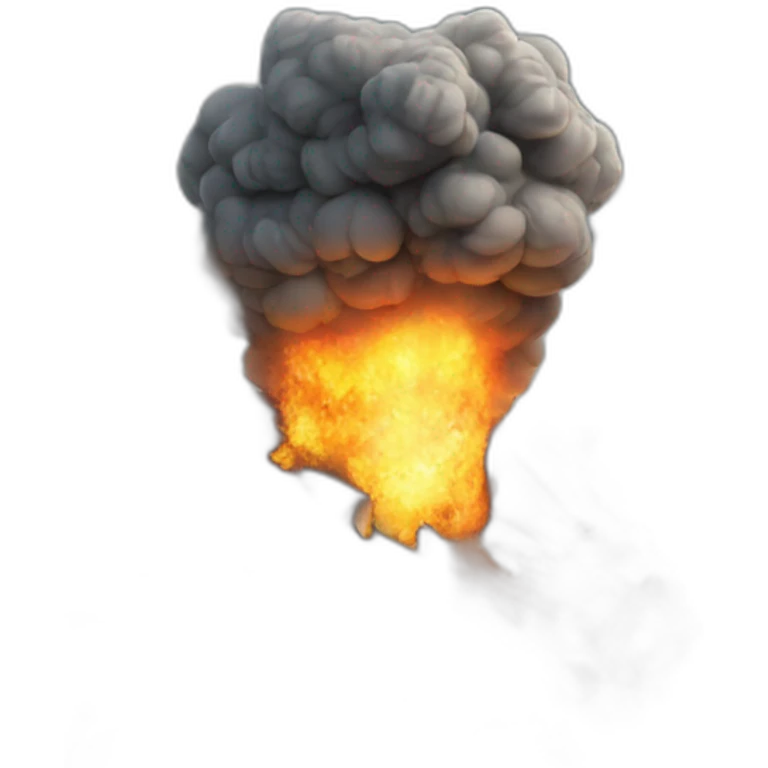 Airplane crash in the tower emoji | AI Emoji Generator