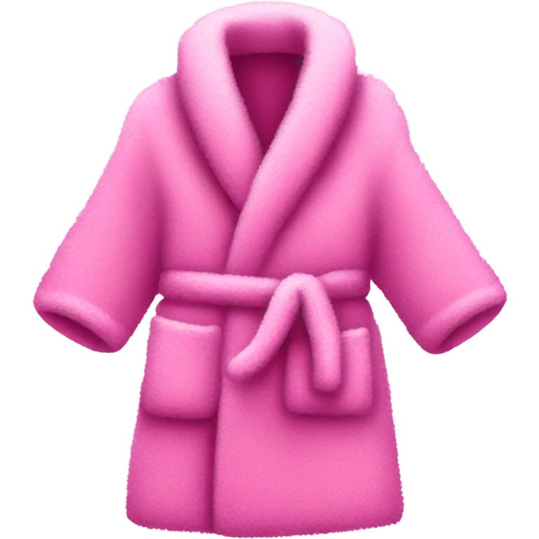 Pink fuzzy robe emoji | AI Emoji Generator