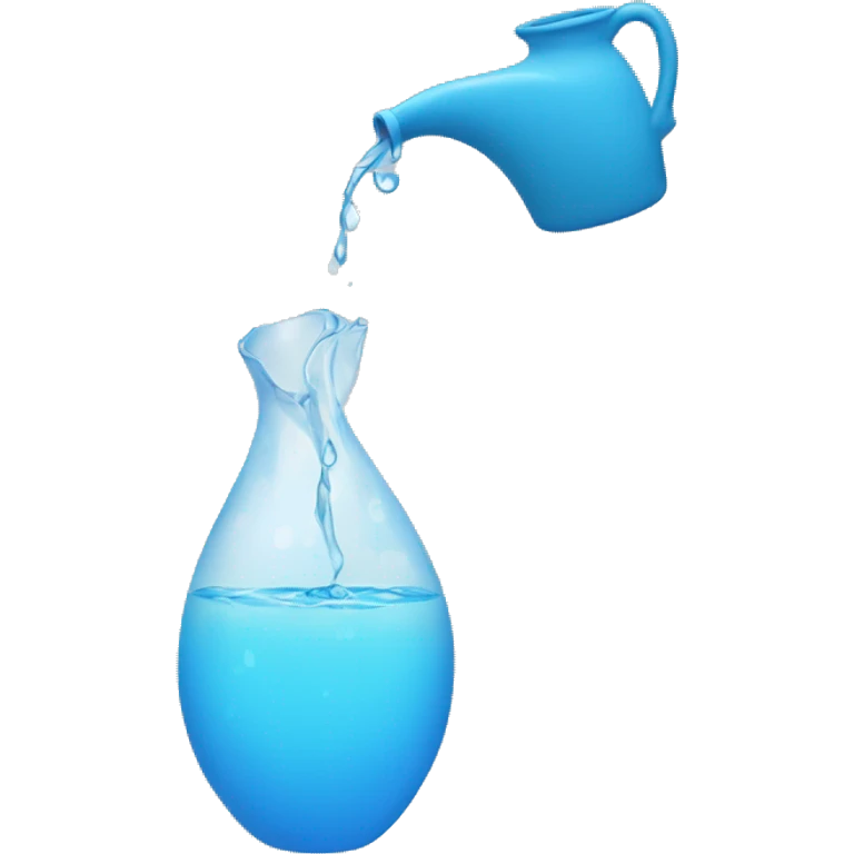 pouring water from vase emoji | AI Emoji Generator