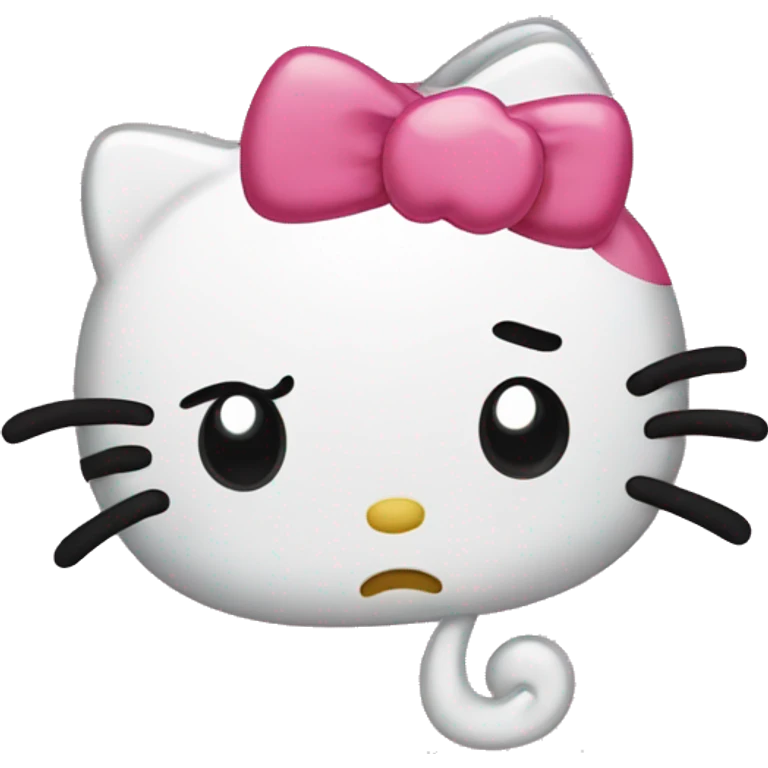 hello kitty crying emoji | AI Emoji Generator