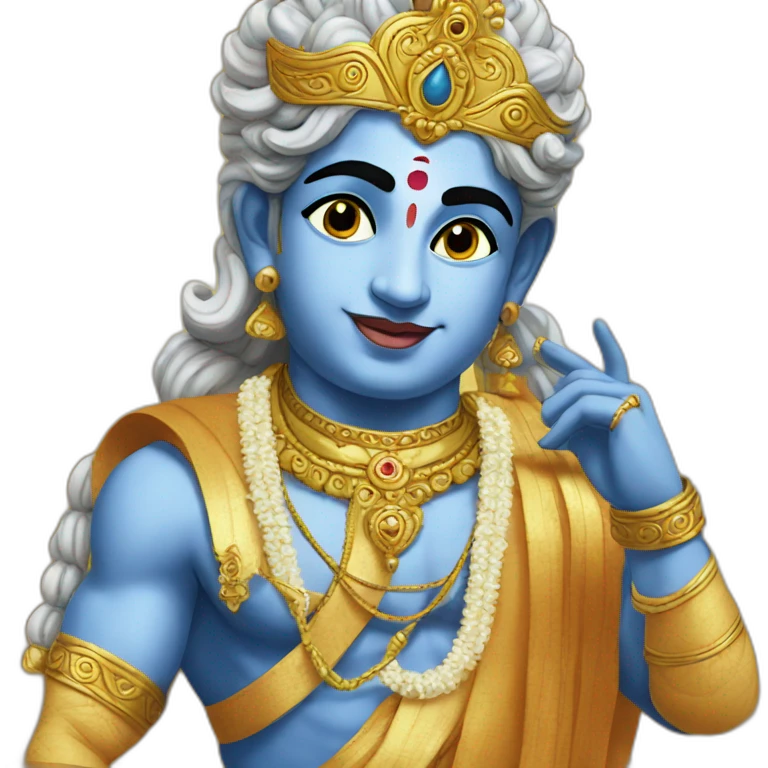 Lord krishna emoji | AI Emoji Generator