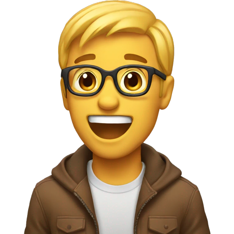 Super excited emoji emoji | AI Emoji Generator
