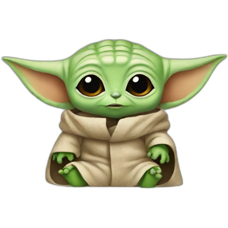 Baby yoda communism emoji | AI Emoji Generator