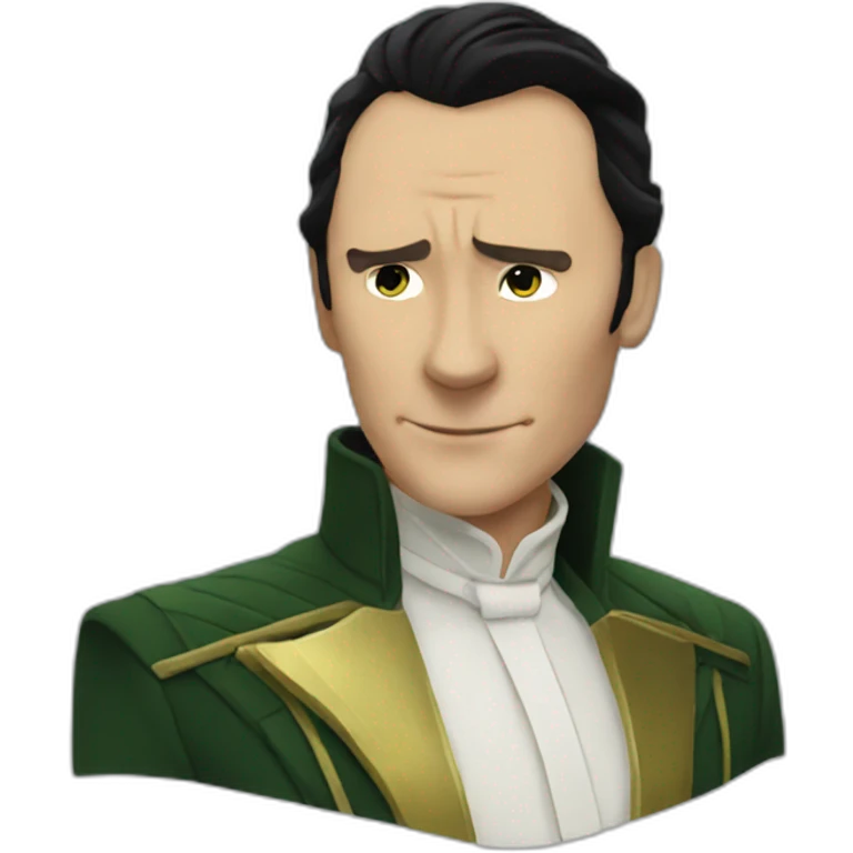 Loki as James Bond emoji | AI Emoji Generator