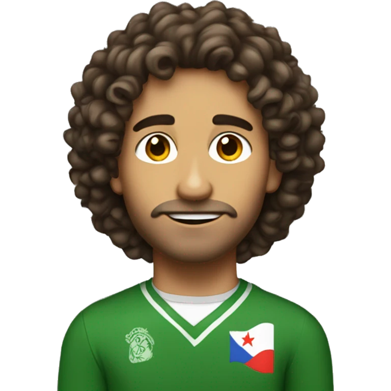 Half Puerto Rican and half Irish man with shoulder length curly brown ...