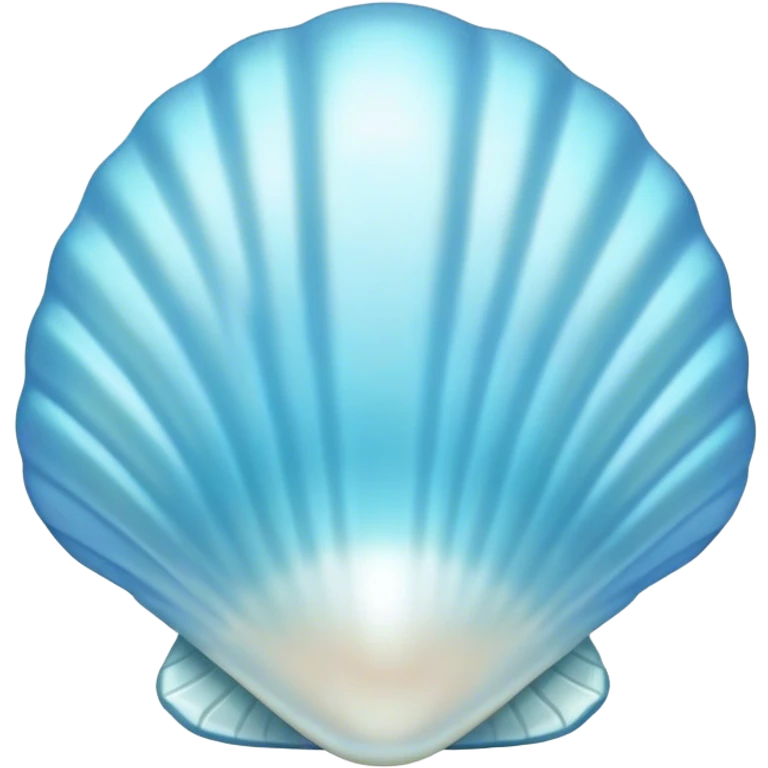 light blue pearl shell emoji | AI Emoji Generator