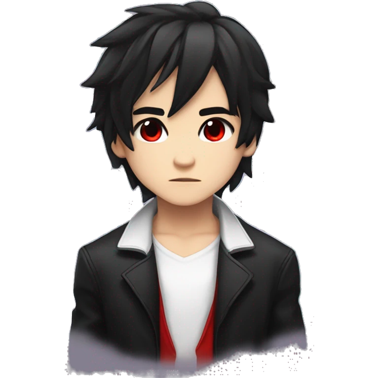 masterpiece, anime style, chibi, illustrated logo, medium short shot ...