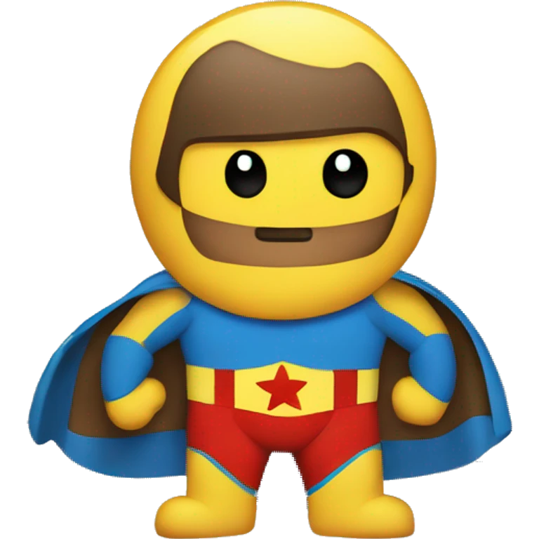 Slide Rule Superhero emoji | AI Emoji Generator