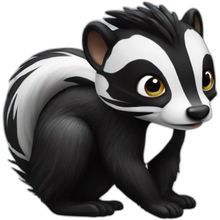 skunk as SKZOO emoji | AI Emoji Generator