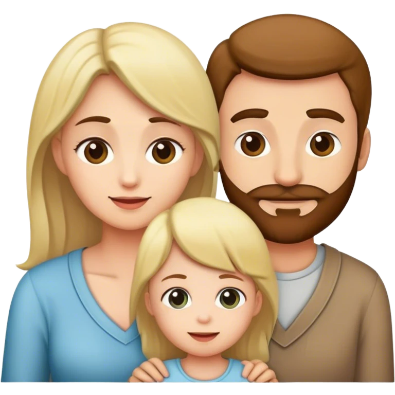 Family with mom dad son and daughter emoji | AI Emoji Generator