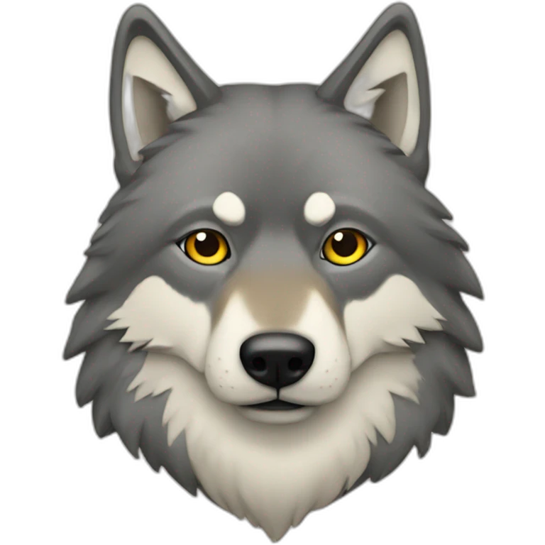hierarchy with wolf outside emoji | AI Emoji Generator