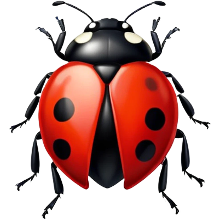 ladybug with heart shaped spots emoji | AI Emoji Generator