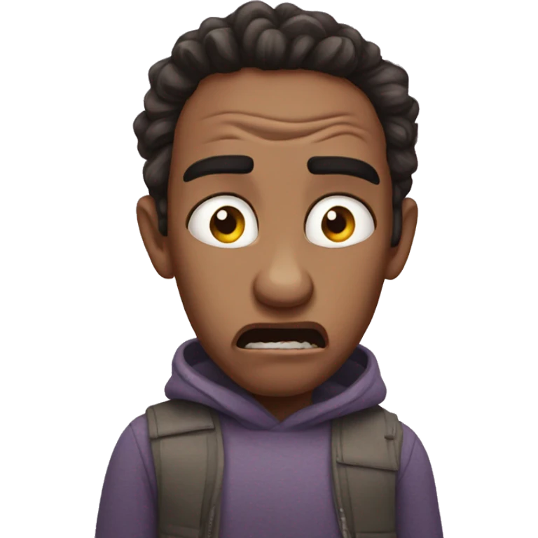 Fear Inside out emoji | AI Emoji Generator