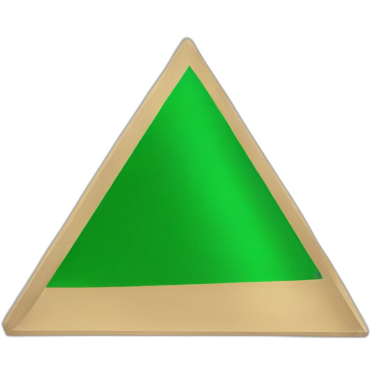 Green flag triangle emoji | AI Emoji Generator