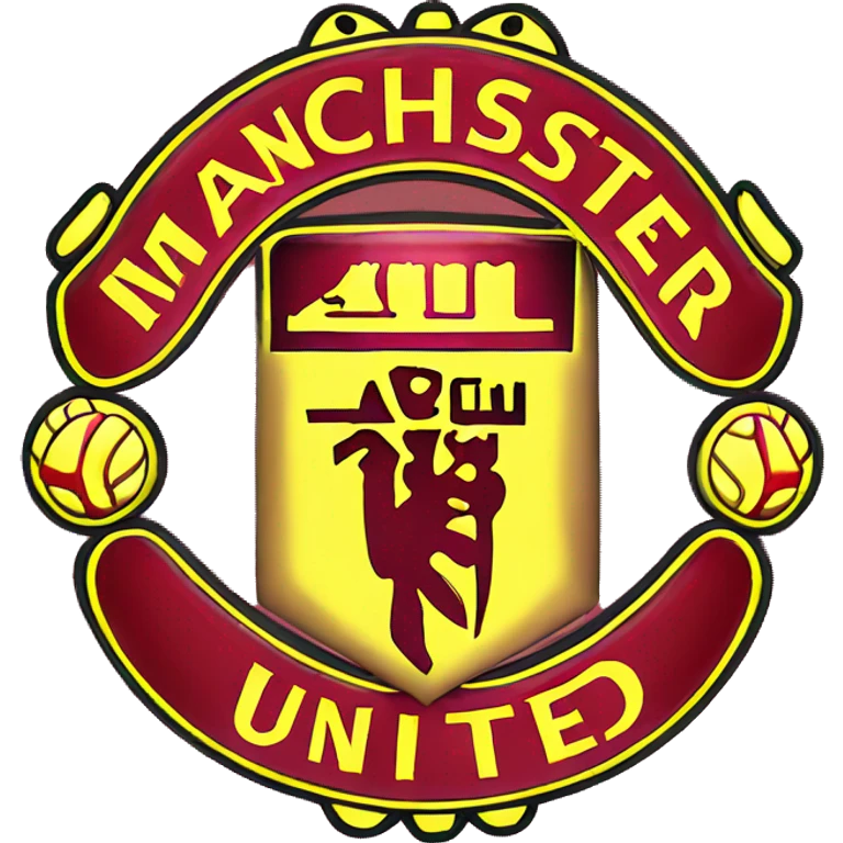 Manchester united logo emoji | AI Emoji Generator