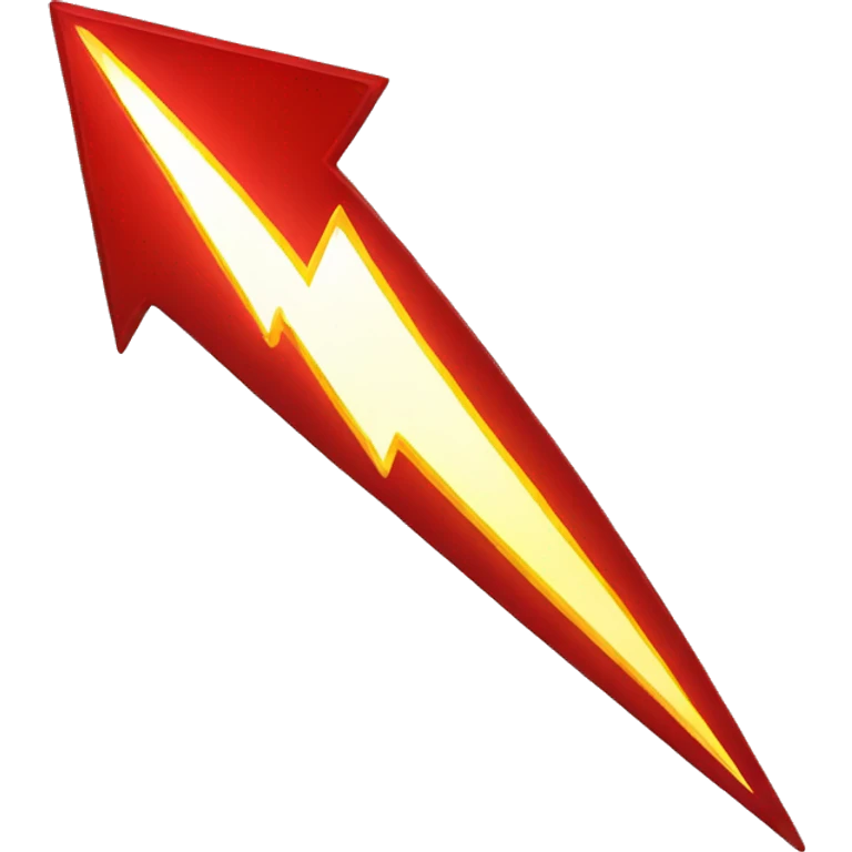 red lighting bolt emoji | AI Emoji Generator