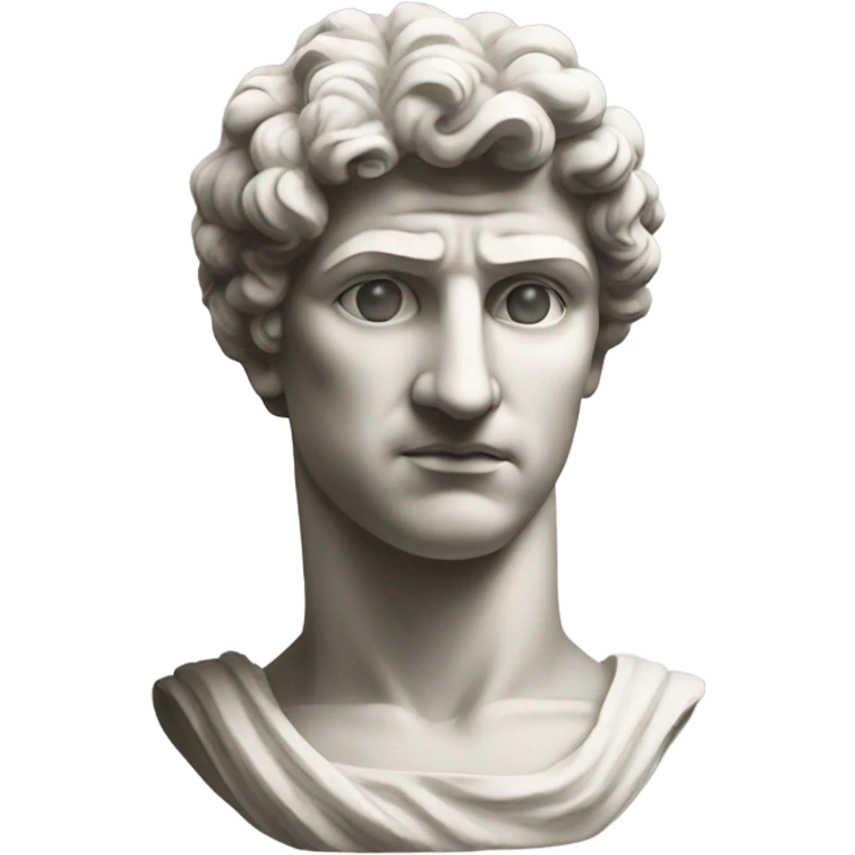 Ancient Greek statue of David emoji | AI Emoji Generator