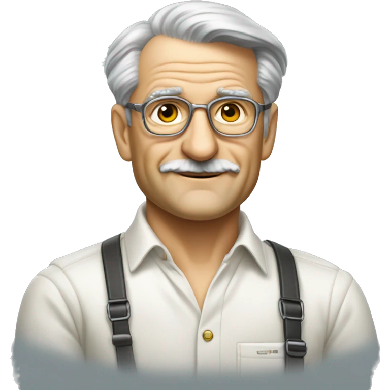 Ferdinand Porsche founder and engineer emoji | AI Emoji Generator