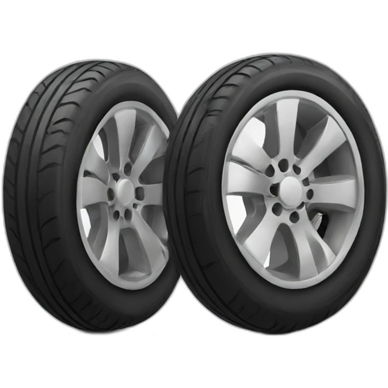 Tire with wings emoji | AI Emoji Generator
