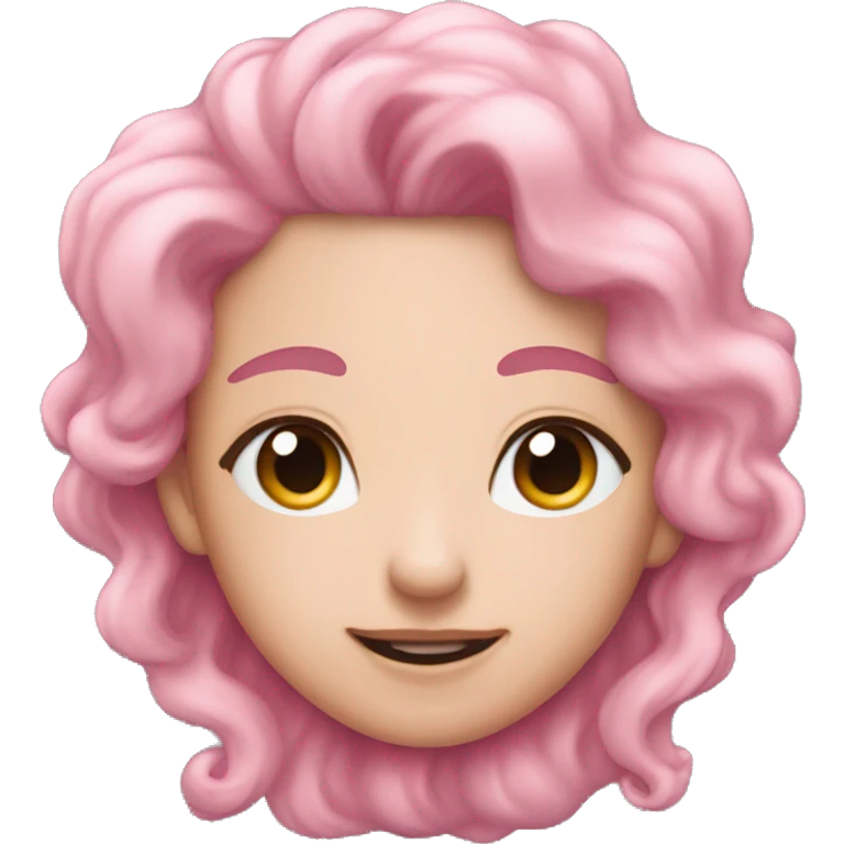 Corazon Rosa pastel emoji | AI Emoji Generator
