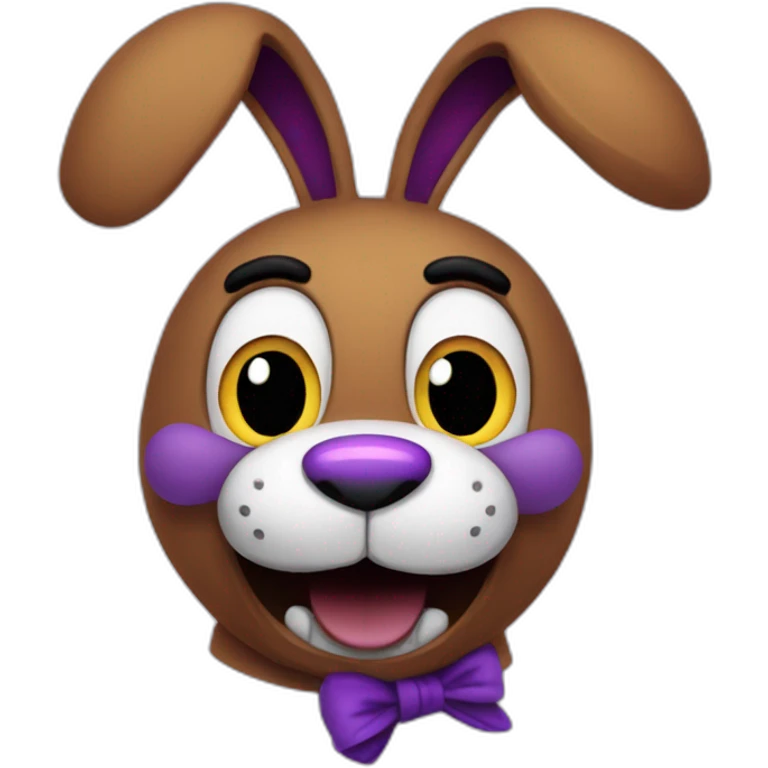 Bonnie the Bunny fnaf emoji | AI Emoji Generator