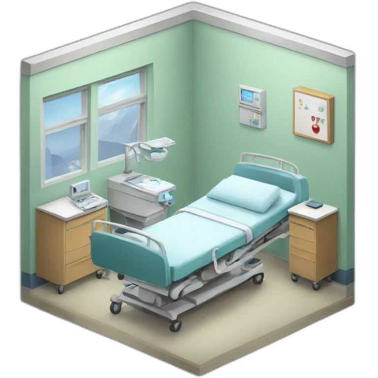 hospital room emoji | AI Emoji Generator