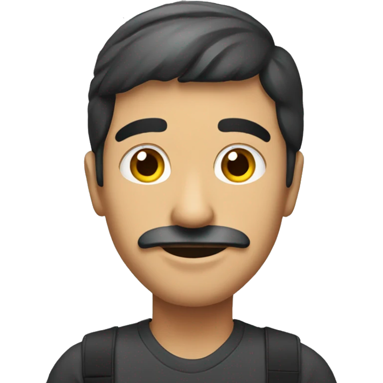 Typical chilean guy with chupalla emoji | AI Emoji Generator