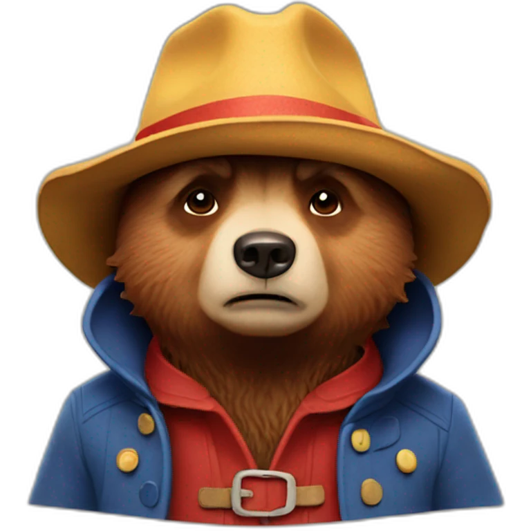 paddington-bear-angry emoji | AI Emoji Generator