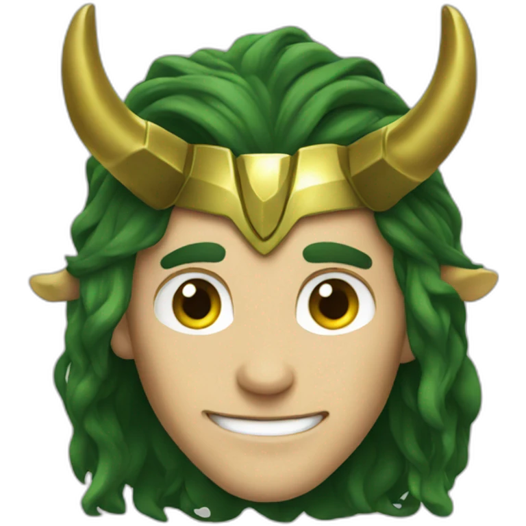 Loki with horns emoji | AI Emoji Generator