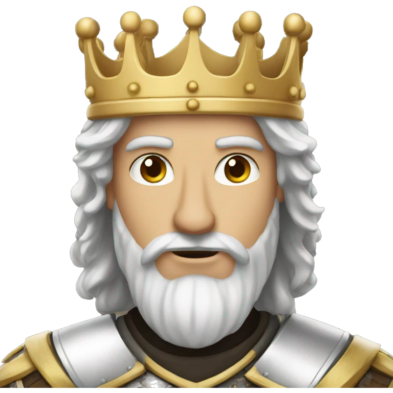 white King and knight emoji | AI Emoji Generator