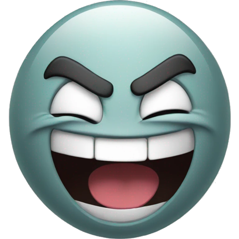 Angry laughing emoji | AI Emoji Generator