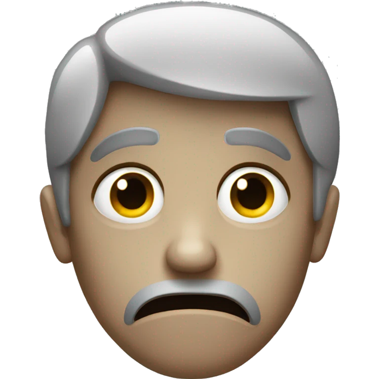 extremely scary sad face emoji | AI Emoji Generator