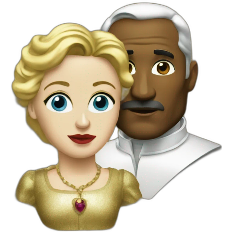 Goldman et Madonna emoji | AI Emoji Generator