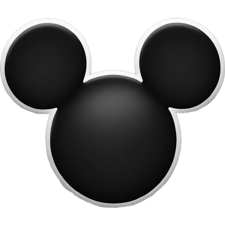 Mickey Mouse ears emoji | AI Emoji Generator