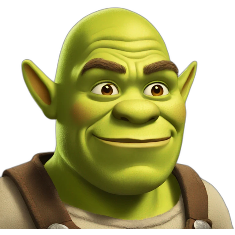 Shrek stand up emoji | AI Emoji Generator