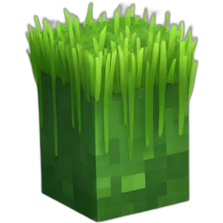 grass block from minecraft emoji | AI Emoji Generator