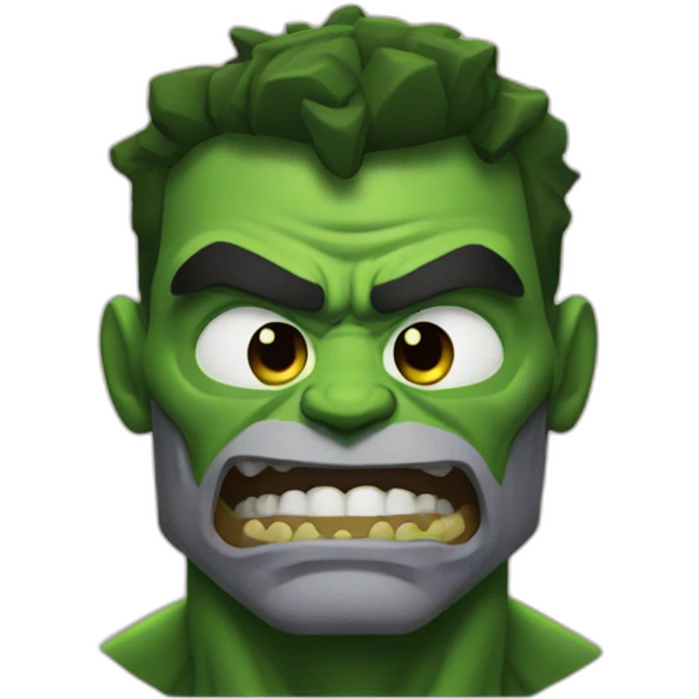 hulk doom guy emoji | AI Emoji Generator