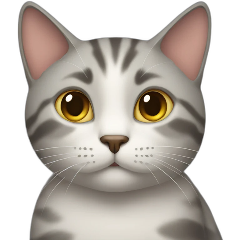 Cat waiting in a queue emoji | AI Emoji Generator