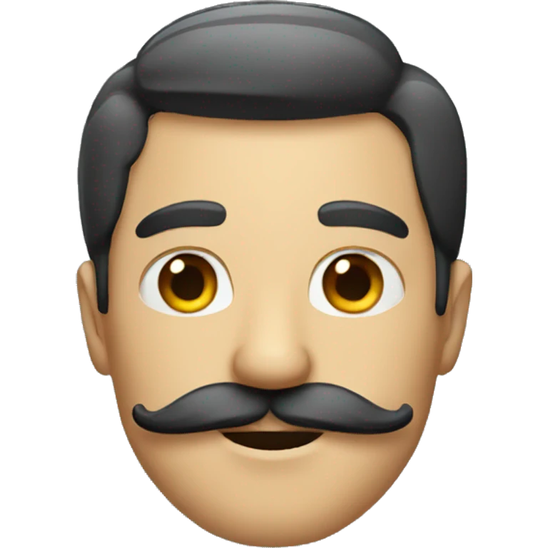 Men with a mustache emoji | AI Emoji Generator