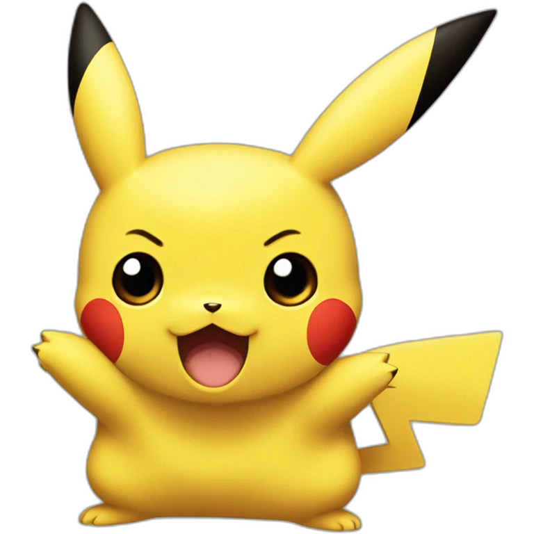 Pikachu qui pète emoji | AI Emoji Generator