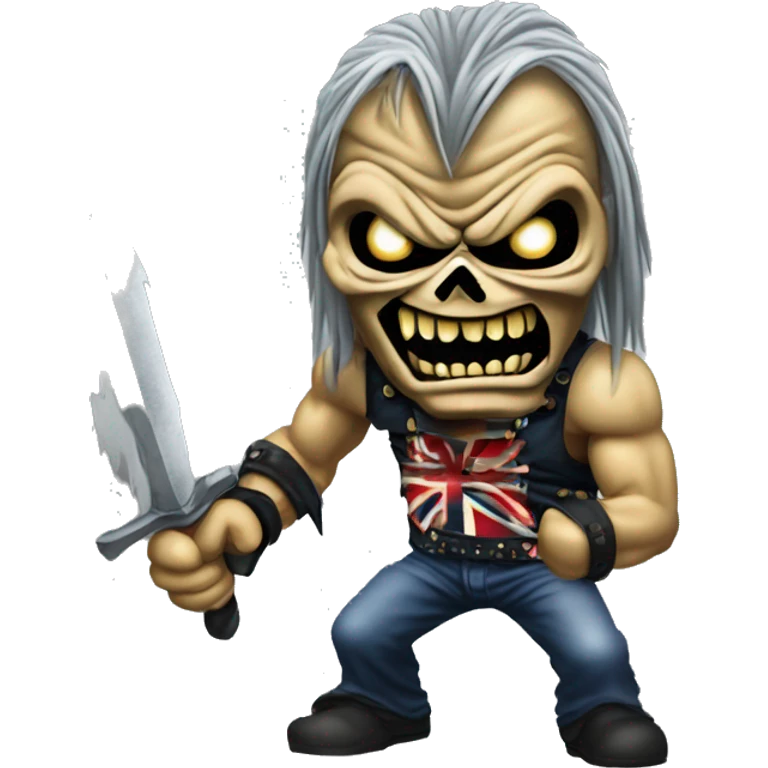 Iron Maiden from Killers album emoji | AI Emoji Generator