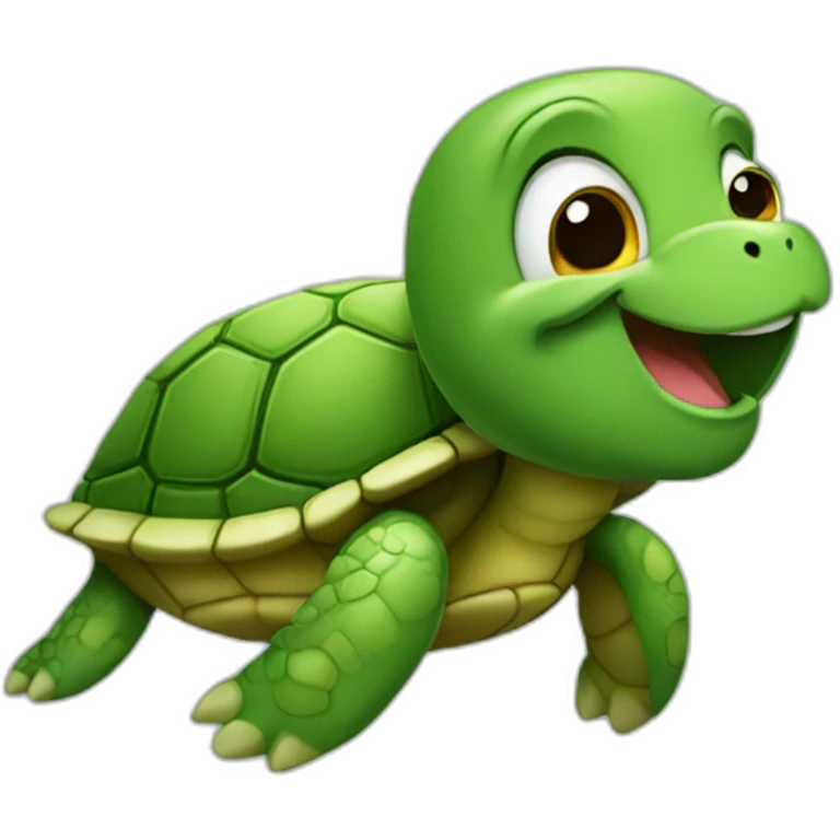 Turtle smiley face emoji | AI Emoji Generator