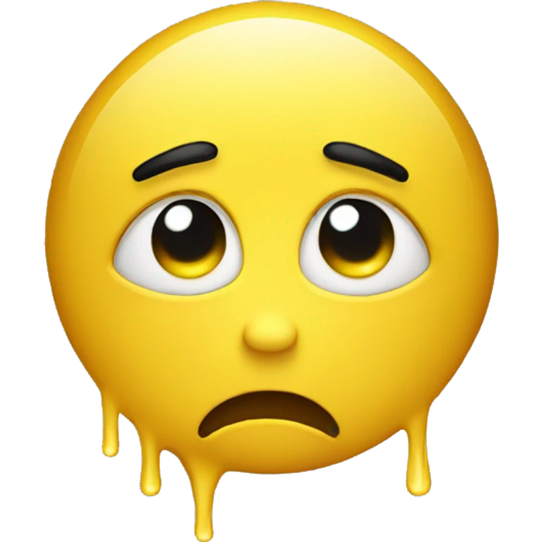 crying yellow emoji emoji | AI Emoji Generator