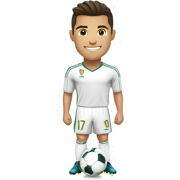 Cristiano Ronaldo qui est gardien emoji | AI Emoji Generator