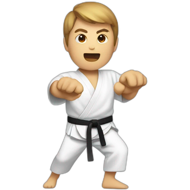 Karate chop emoji | AI Emoji Generator