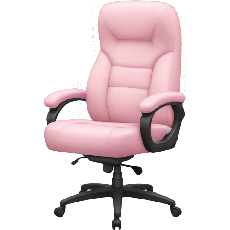 Pastel pink gaming chair emoji | AI Emoji Generator