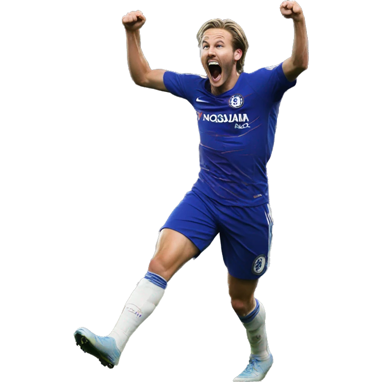 Cole Palmer celebration of Chelsea emoji | AI Emoji Generator